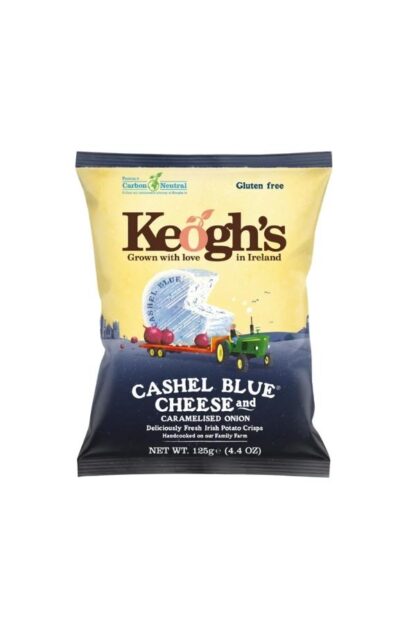 Keogh's Cashel Blue Cheese & Caramelised Onion Potato Crisps - Υάδες ...